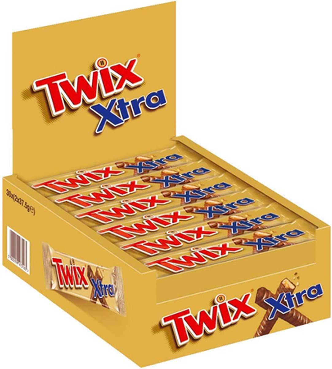 Twix - Chocoladereep Xtra - 30 repen | bol
