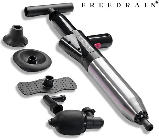FreeDrain® Professionele Luchtdruk Pomp Ontstopper - 4 ...