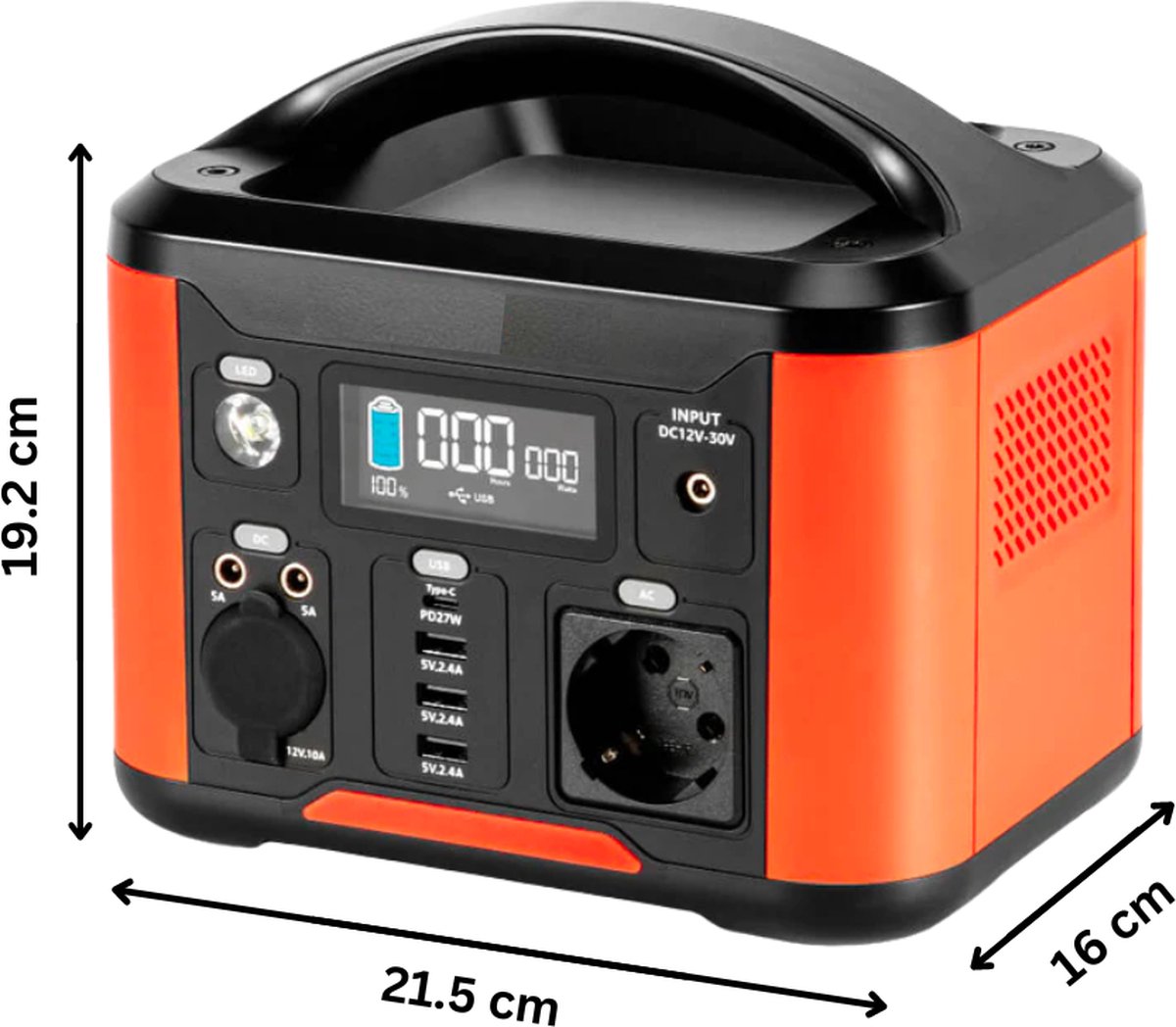 O.S Exclusives Powerstation Stroomgenerator - Stroomgenerator Draagbaar ...