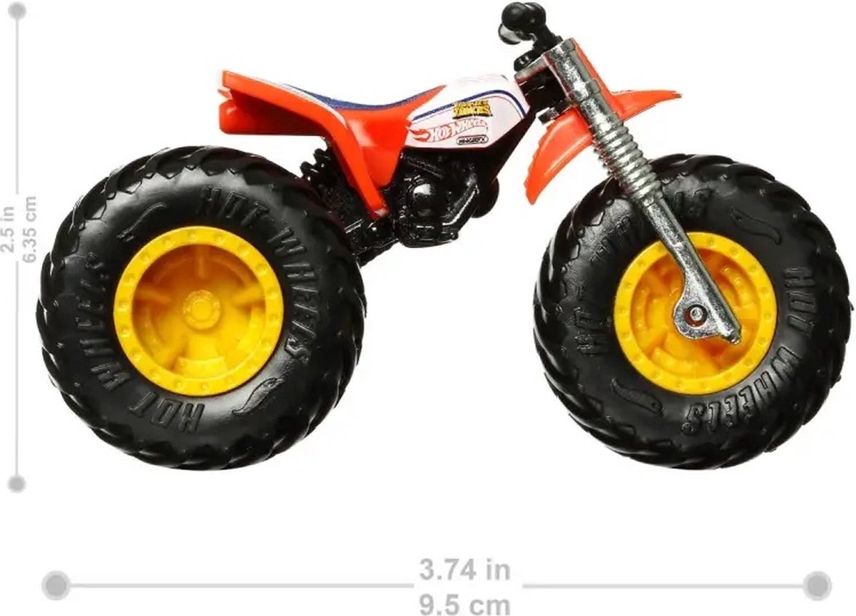 Hot wheels Monster Jam truck 2-pack - Tri To Crush me & Baja Buster ...