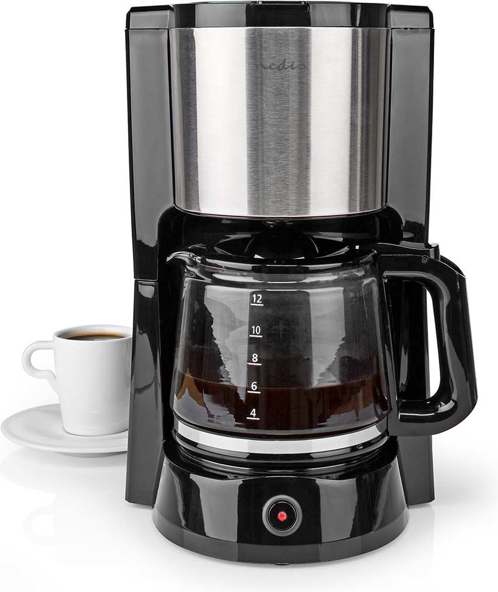 Koffiezetapparaat - Filterkoffie - 12 Kopjes - 1.5 Liter - 1000W ...