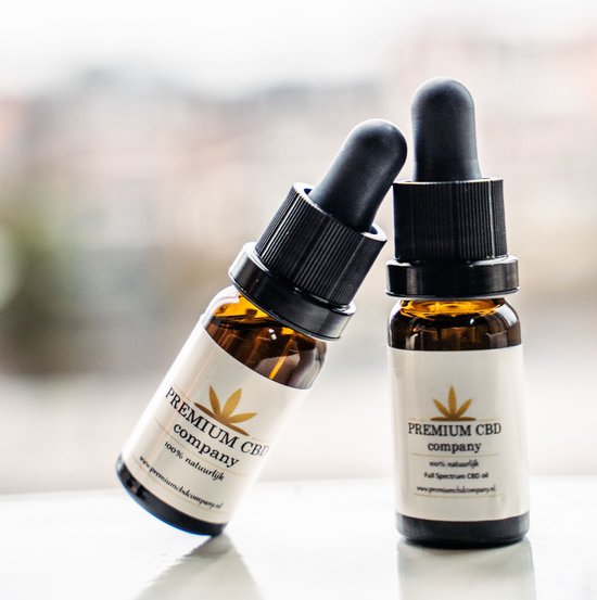 CBD olie - 10% - Full Spectrum - 10ml - Vegan - 100% natuurlijk ...