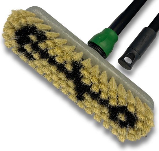 MAUS ankerborstel met steel - zachte schrobborstel 25 cm. - natuurlijke ...
