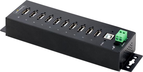 StarTech 10-Port Industriële USB 2.0 Hub - Rugged USB-A Hub | bol.com