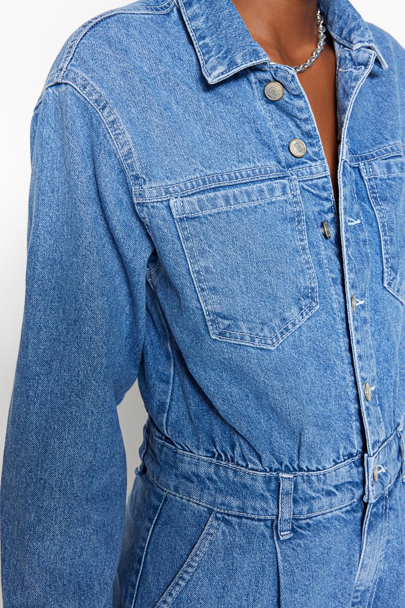 Trendyol Vrouwen Standaard mouw Kraag Jumpsuit | bol.com