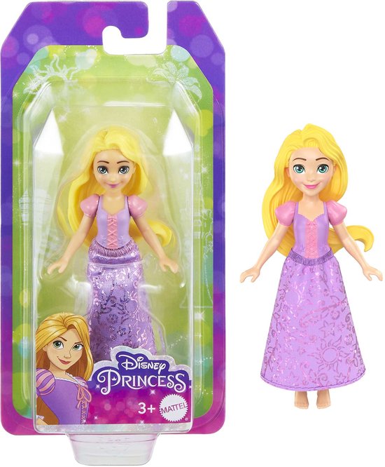 Mattel Disney Princess Rapunzel Doll, 3 jaar, 90 mm | bol