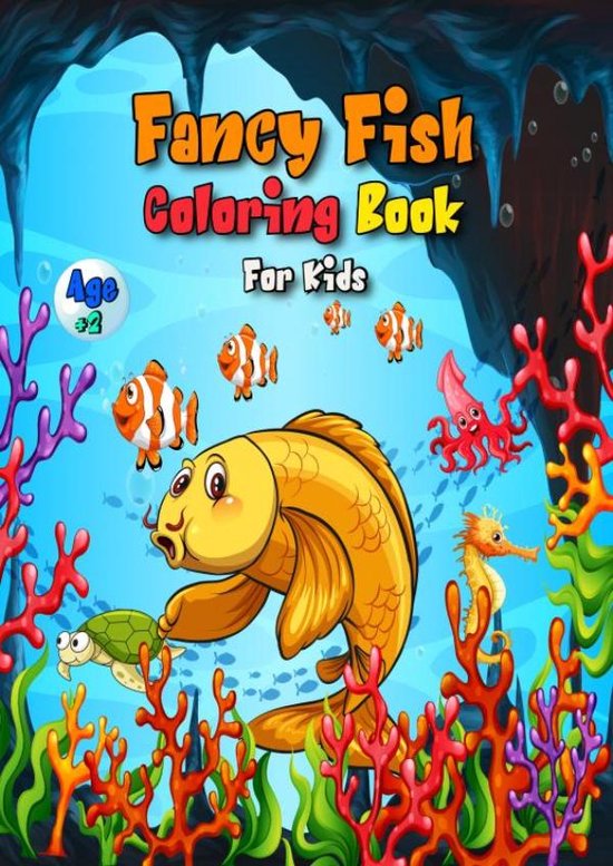 Fancy Fish Coloring Book, Hugo Elena | 9789403697291 | Boeken | bol