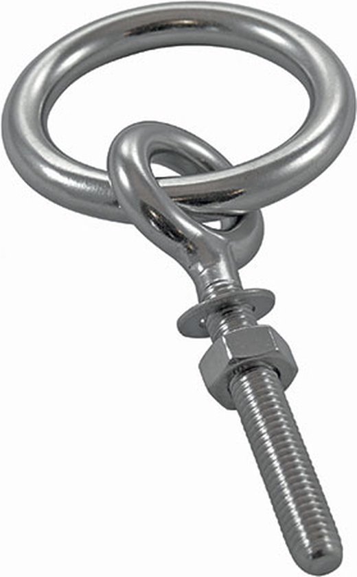 Oogbout met ring, M12/12x60mm | bol