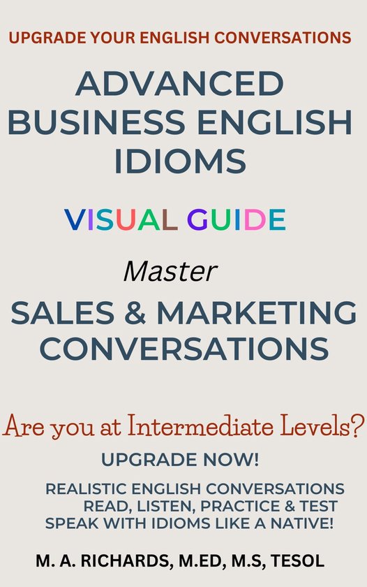 Volume A 1 - Advanced Business English Idioms Visual Guide (ebook ...