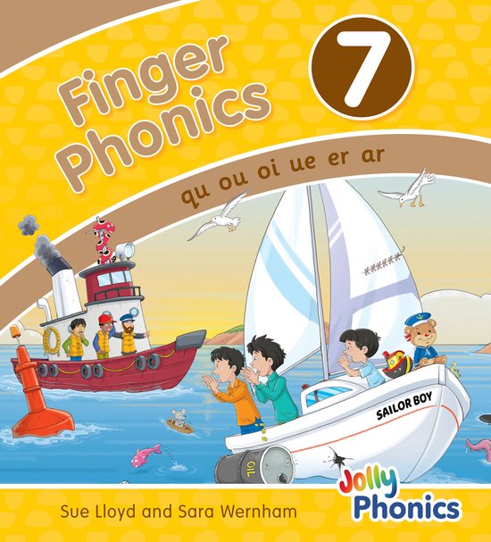 Finger Phonics set of books 1–7- Finger Phonics Book 7 | 9781844146499 ...