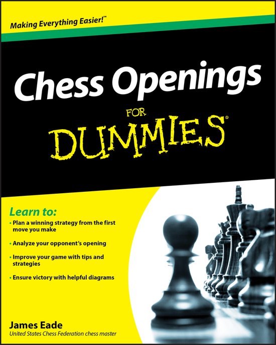 Chess Openings For Dummies, James Eade | 9780470603642 | Boeken | bol