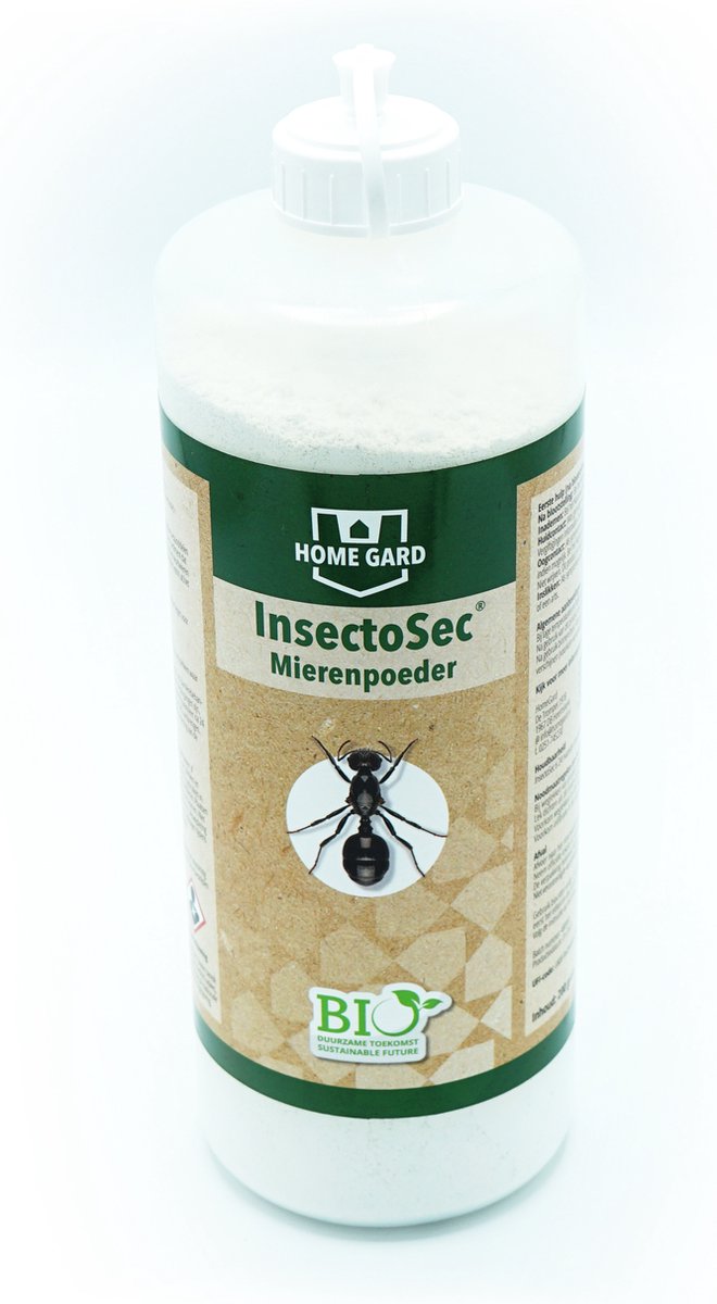 HomeGard Insectosec Mierenpoeder 1000ml - Mierengif ter bestrijding van ...