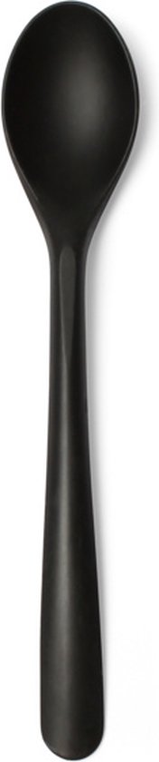 Dessert lepel zwart bio, recyclable (50 stuks) | bol