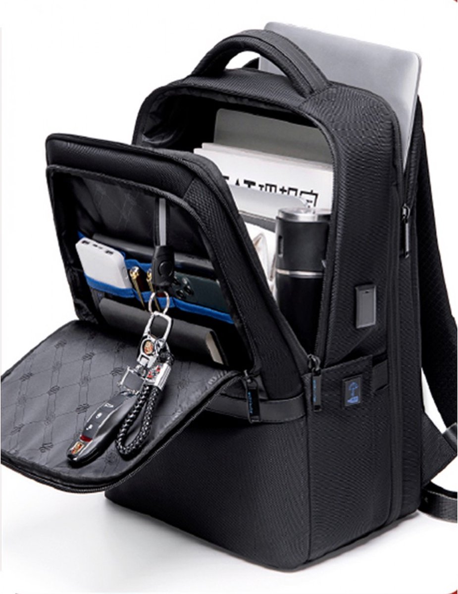 Snowball Zakelijke Rugzak Zwart | bol