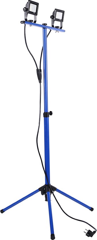 Hyundai Lighting – Bouwlamp op statief – LED – 360° Draaibaar | bol