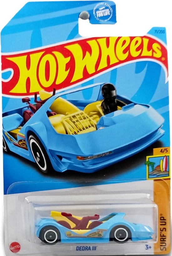Hot Wheels Deora 3 - 7 cm - Schaal 1:64 - Speelgoedvoertuig | bol.com