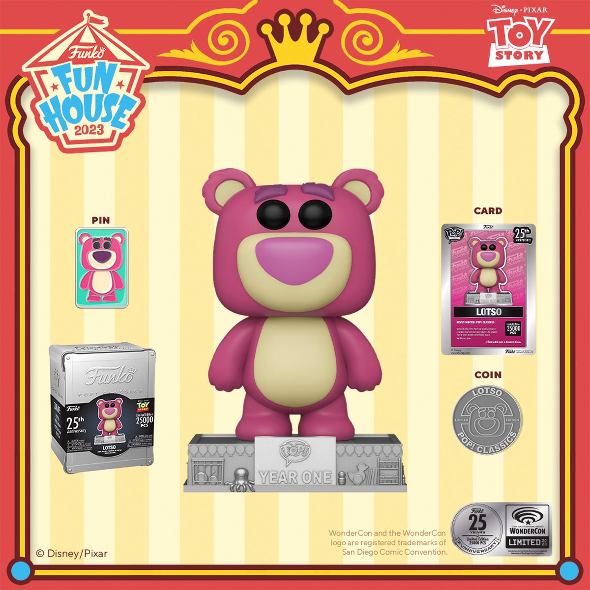 Funko Pop! Disney Classics - Toy Story 25th Anniversary ; LOTSO ...