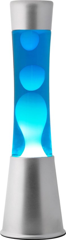 i-Total Lavalamp - Lava Lamp - Sfeerlamp - 40x11 cm - Glas/Aluminium ...