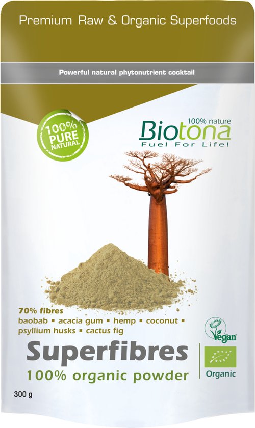 Biotona Superfibres powder bio (300g) | bol