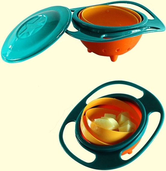 Kinderservies - Universele Kom - Bakje - 360 Graden - Rotatie ...