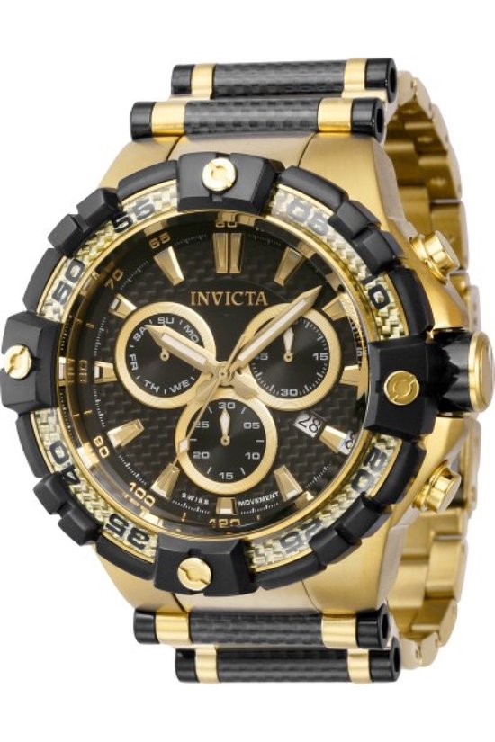 Invicta Bolt 38143 Quartz Herenhorloge - 54mm | bol.com