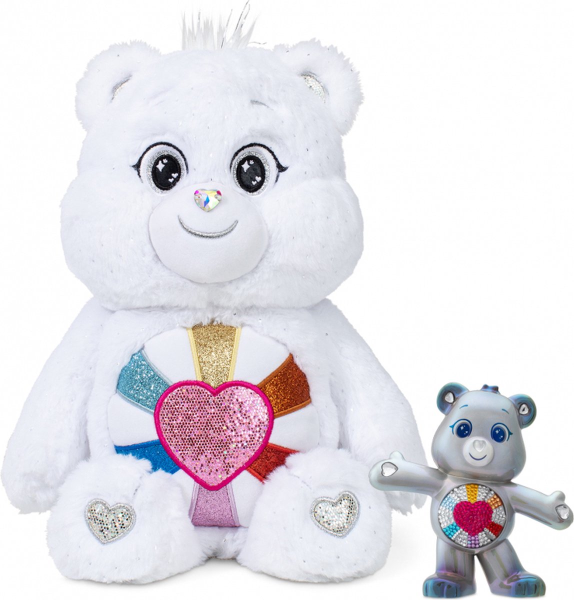 Care Bears - Hopeful Heart Bear 35 cm Plush - Collector Edition Bear ...