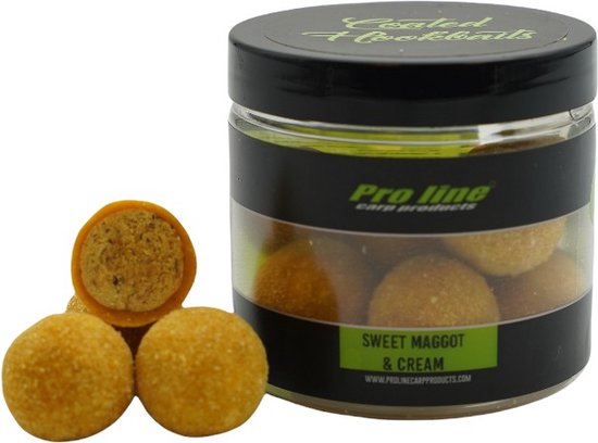 Proline Sweet Maggot & Cream Core 20mm Coated Hookbaits 200 ml | bol