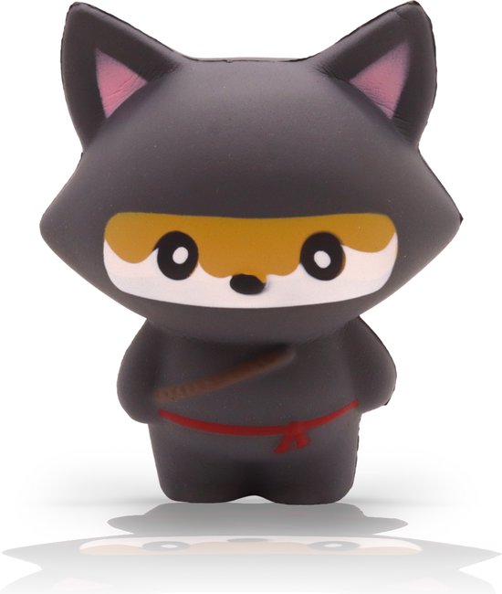 Klikkopers® - Squishy - Ninja Kat - Kawaii - Anti-stress speelgoed ...