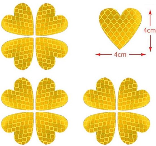 Hart Auto Reflecterende Sticker - reflecterende sticker - reflectie ...