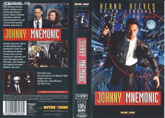 Johnny Mnemonic Vhs Tape Dvd Kenau Reeves Dvds Bol