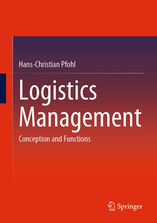Logistics Management, Hans-Christian Pfohl | 9783662665633 | Boeken | bol