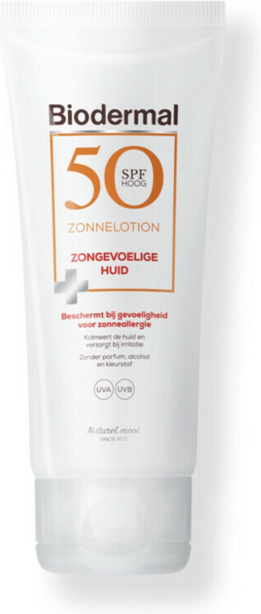 Biodermal SPF 50 Zonnelotion Gevoelige Huid - 2x 100 ml ...