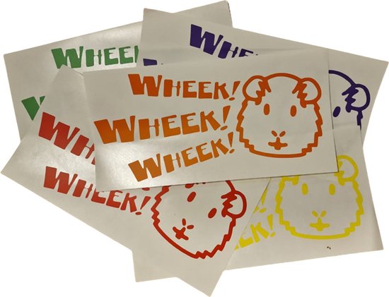 Cavia (Wheek) vinyl sticker | bol