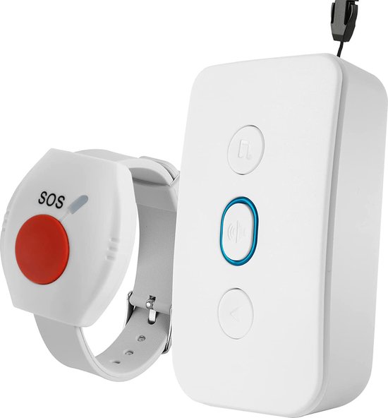Draagbare Pager Voor Zorgverleners / Sos Alarm - Noodoproepknop Bel ...