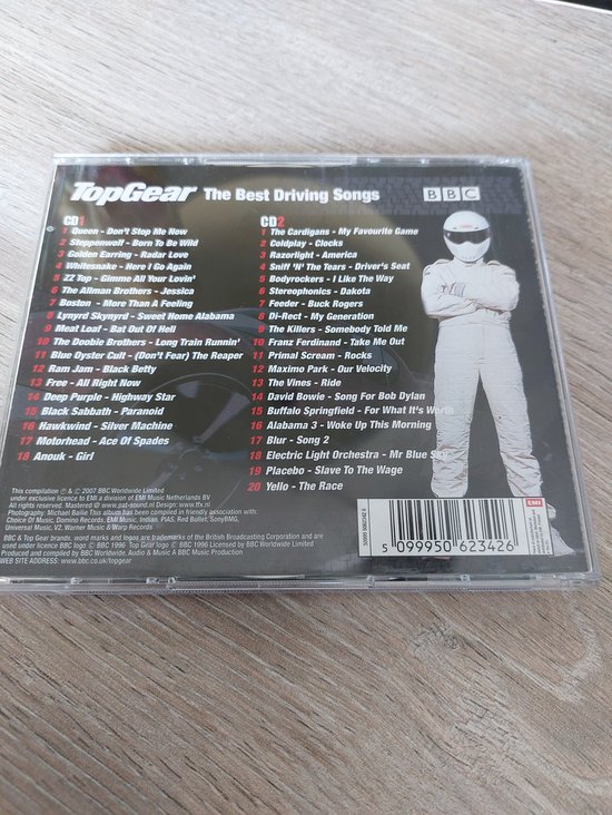 Top Gear Best Driving Songs Various CD album Muziek Bol Top Gear Best Driving Songs Various CD album Muziek Bol