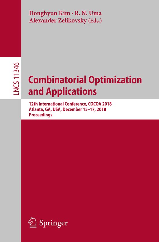 Theoretical Computer Science And General Issues Combinatorial Optimization And