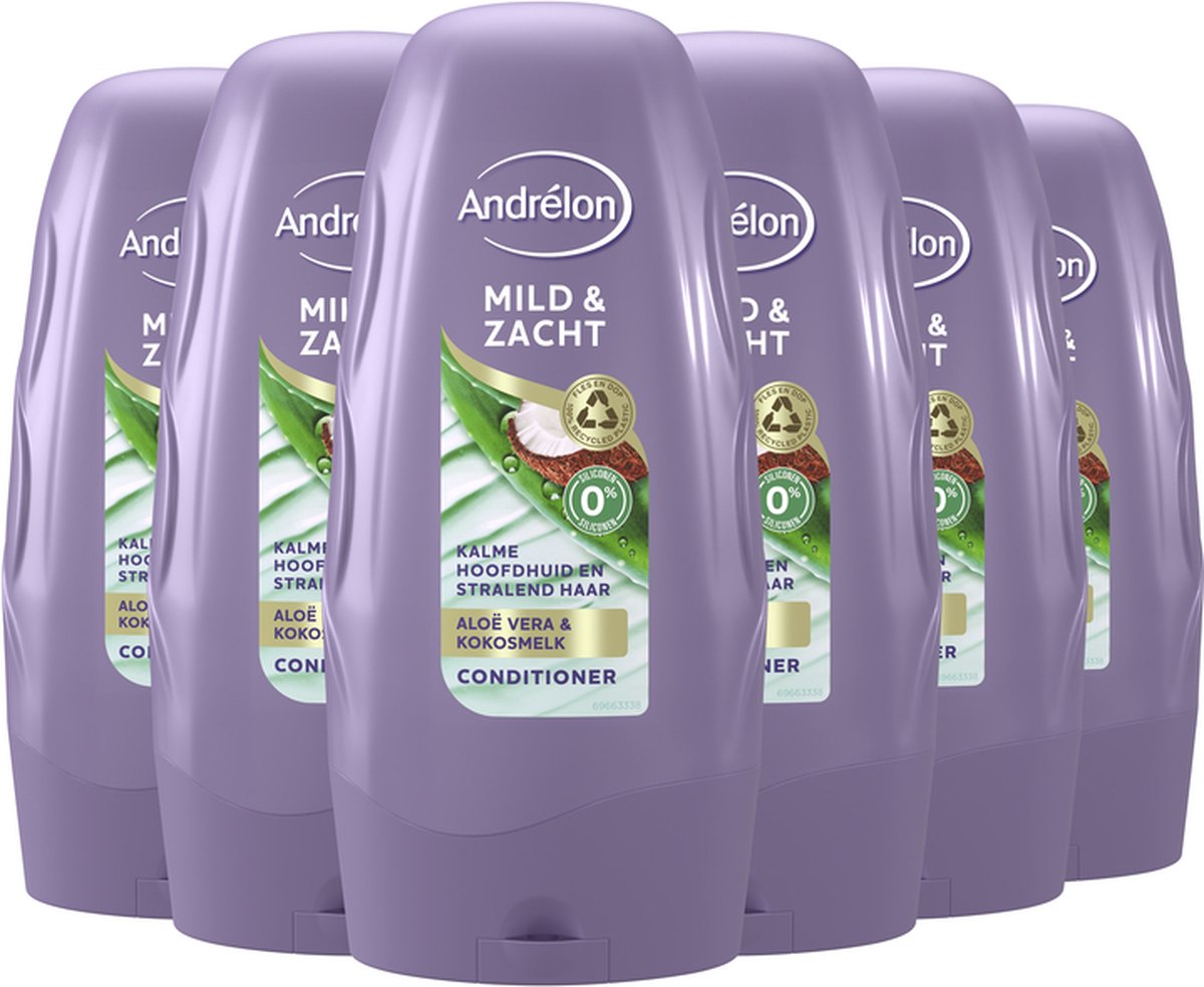 Andrélon Mild & Zacht Conditioner - Voor een kalme hoofdhuid en ...