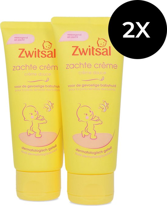 Zwitsal Zachte Crème - 2 x 100 ml | bol