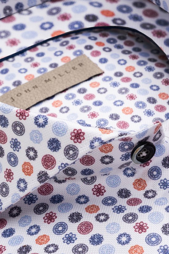 Overhemd John Miller print Tailored Fit | bol