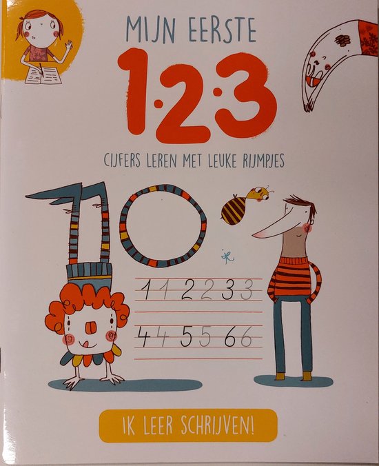 Mijn eerste 1-2-3: cijfers leren met leuke rijmpjes, Yo-Yo Books | 9789463606035 | Boeken | bol