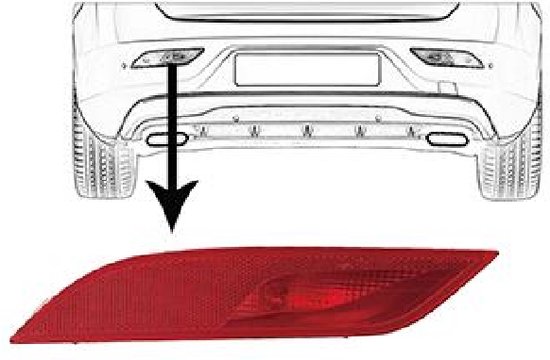 Volvo V40, 2012 - - mistachterlicht, links | bol.com