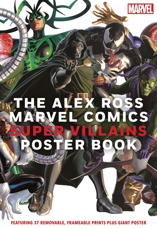 The Alex Ross Marvel Comics Super Villains Poster Book, Alex Ross ...