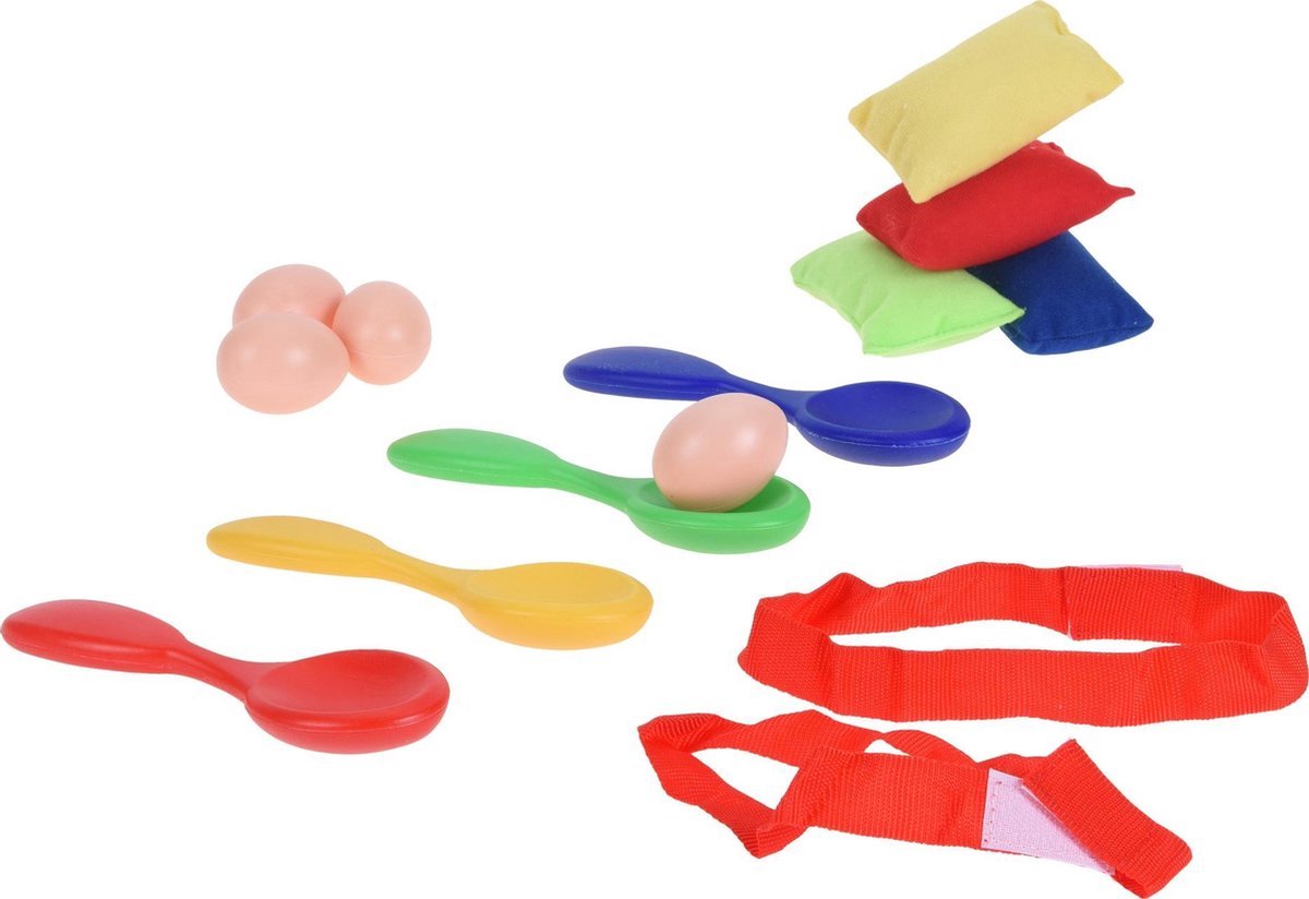 Buitenspeelset - 18 delig - Hollandse spelletjes - zaklopen ...