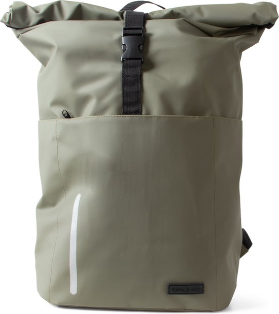 Norlander Rolltop Rugzak 28L - Duurzaam Tarpaulin - Groen | bol.com