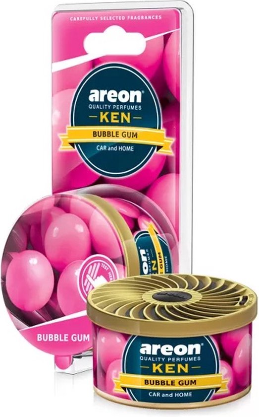 Ken auto luchtverfrisser Bubble Gum | bol.com