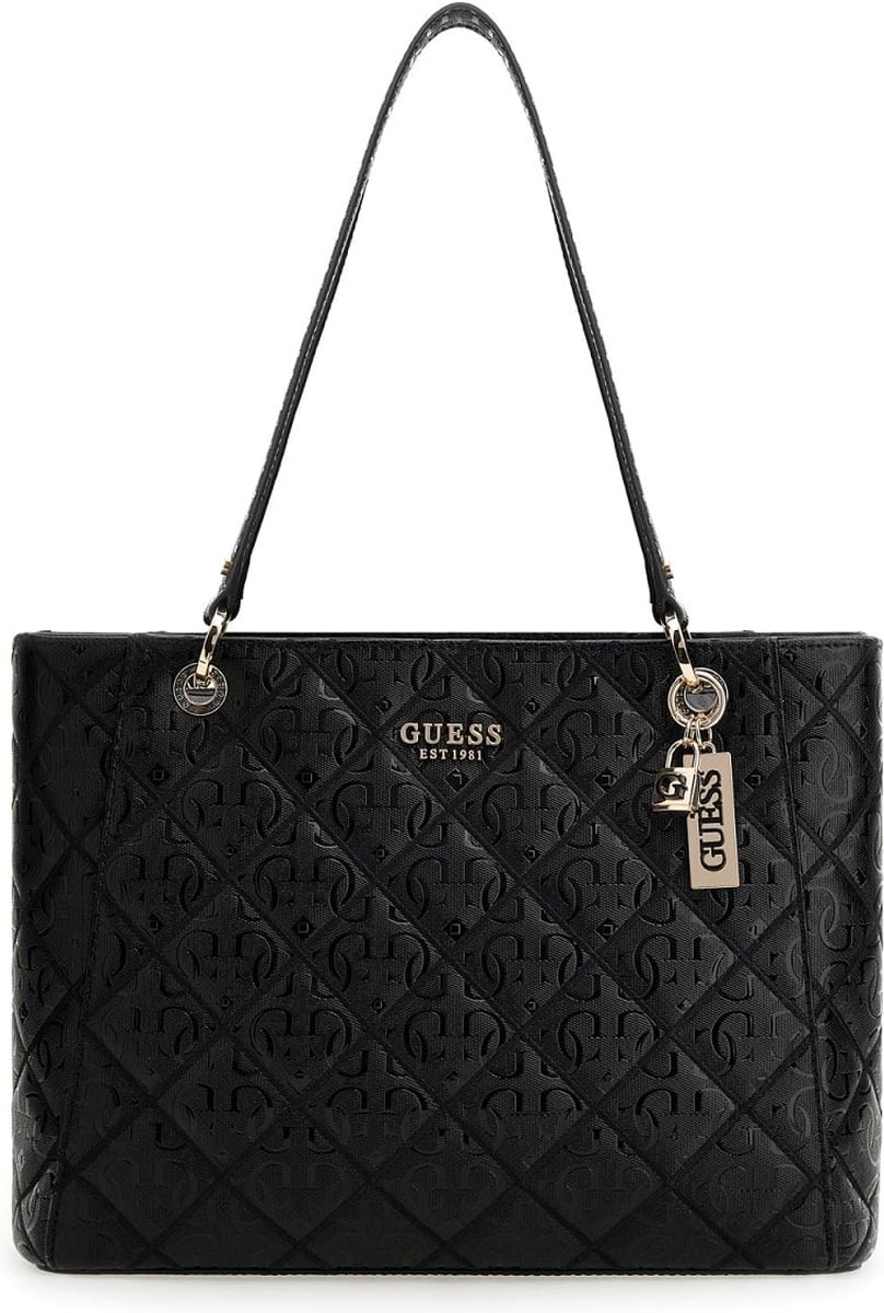 Guess Caddie Noel Tote Dames Handtas - Zwart | bol.com Guess Caddie Noel Tote Dames Handtas - Zwart | bol.com