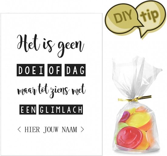 Kaarten pensioen geen doei eigen tekst - 25 St. | Gepersonaliseerde ...