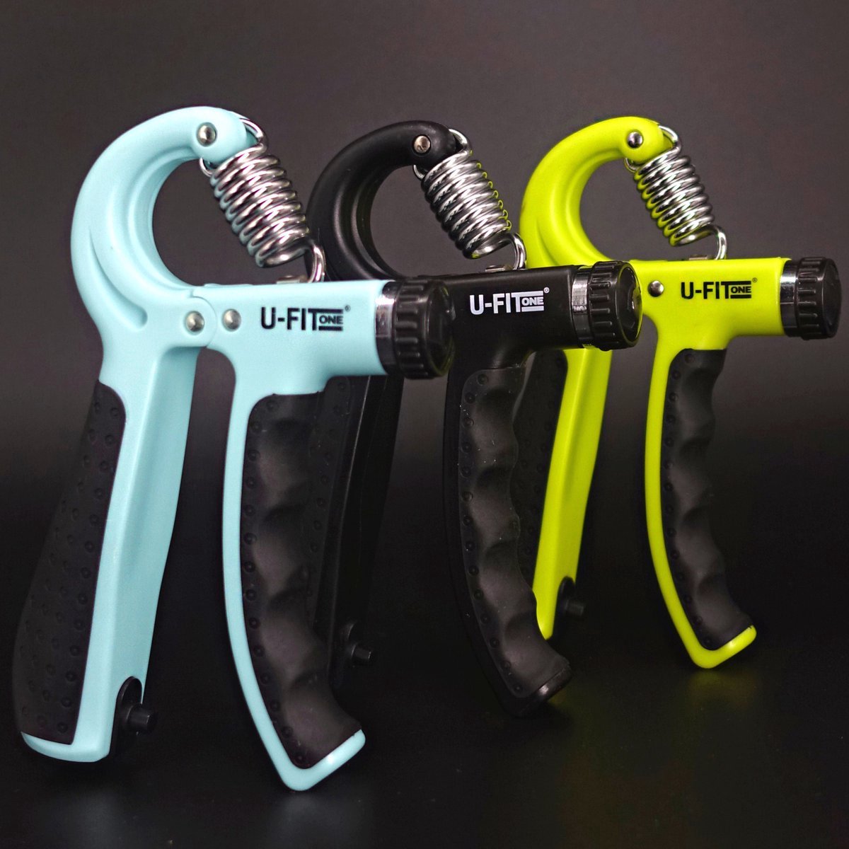 U Fit One Teller Handtrainer 10 tot 60kg - Verstelbare Handgrip ...