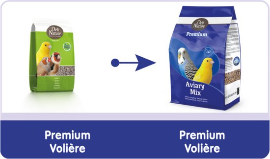 4x Deli Nature Premium Voliere 4 kg | bol