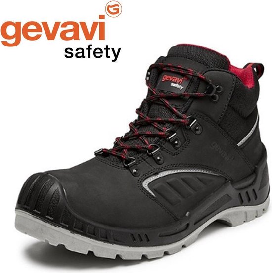 Gevavi GS44 S3 Zwart Hoge Werkschoenen Heren | bol